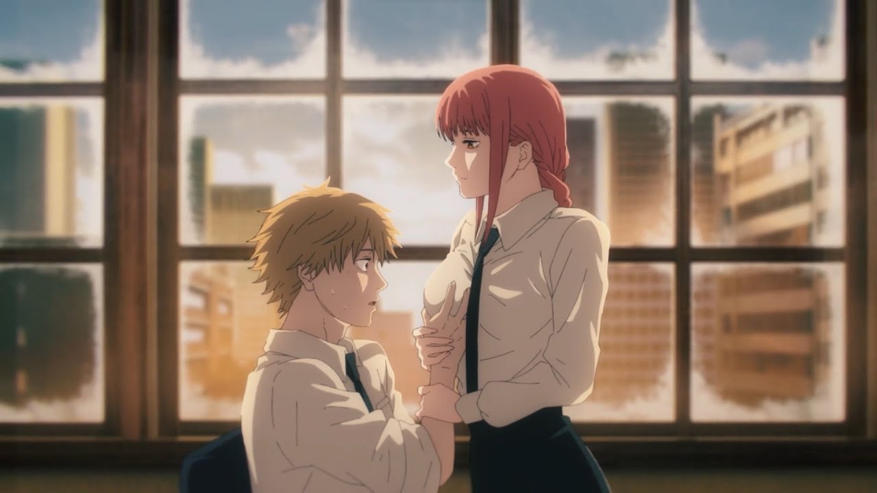 Makima Let Denji Squeeze Her Breasts Chainsaw Man EP 5 YouTube