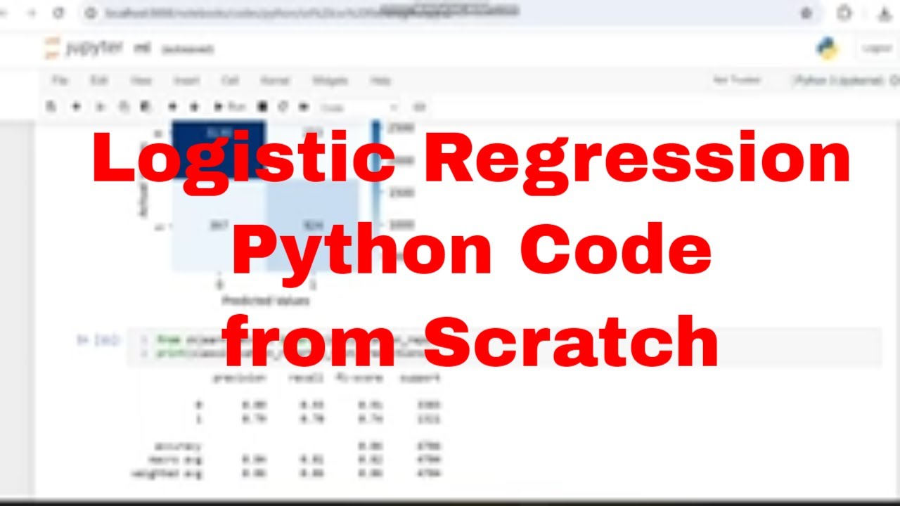Drug Effects With Logistic Regression Lr Classifier Python Code From Scratch Python Lr