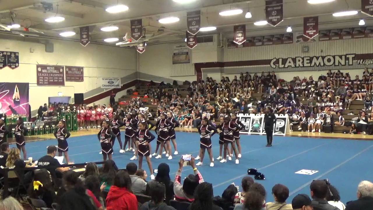 VHMS Cheer Sharp Competition March 12, 2016 - YouTube