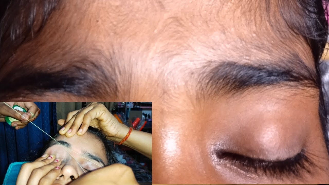 Medium arch shape threading ||beginners threading tutorial || prefect eyebrow - YouTube