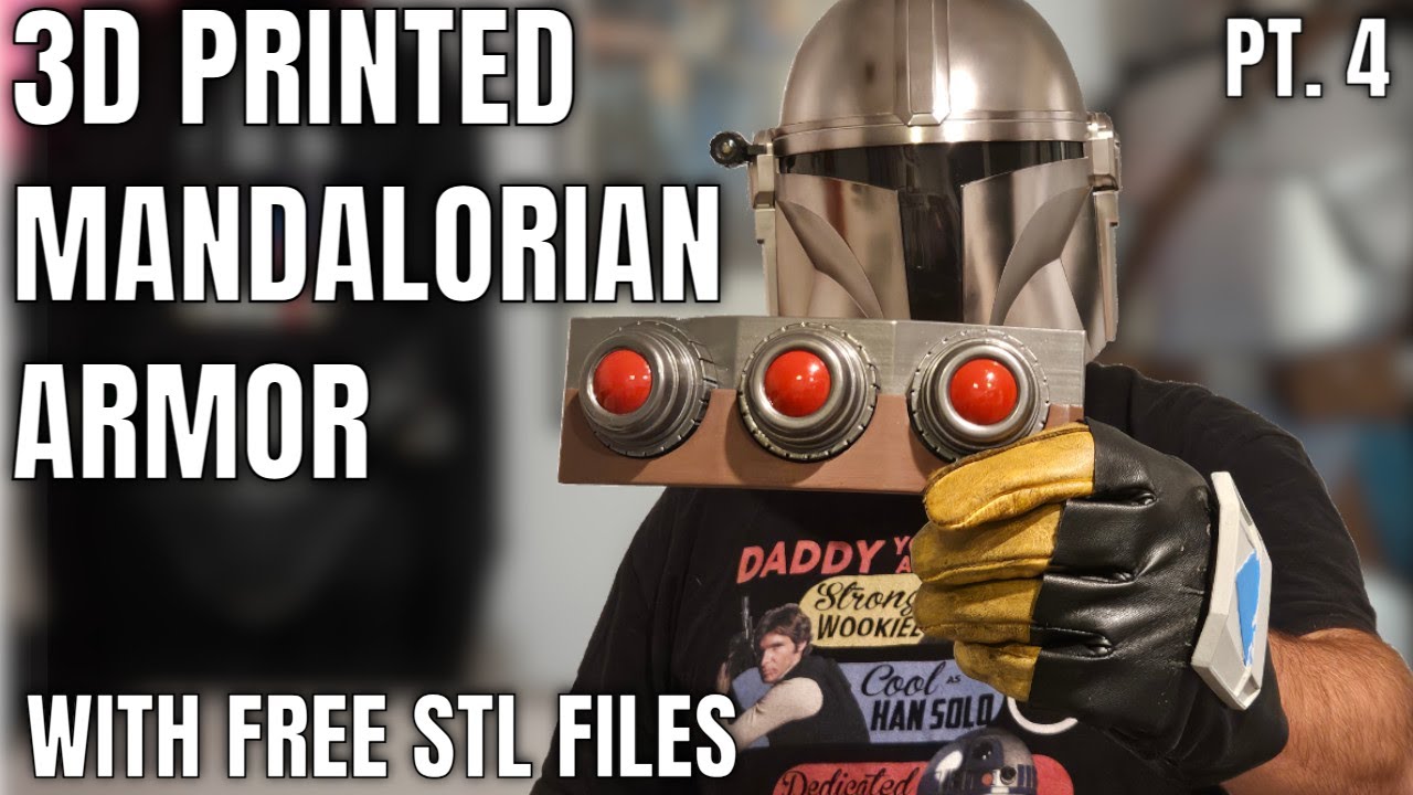 3D Printed Mandalorian Armor With Only FREE STL Files? Pt.4 - Gloves ...