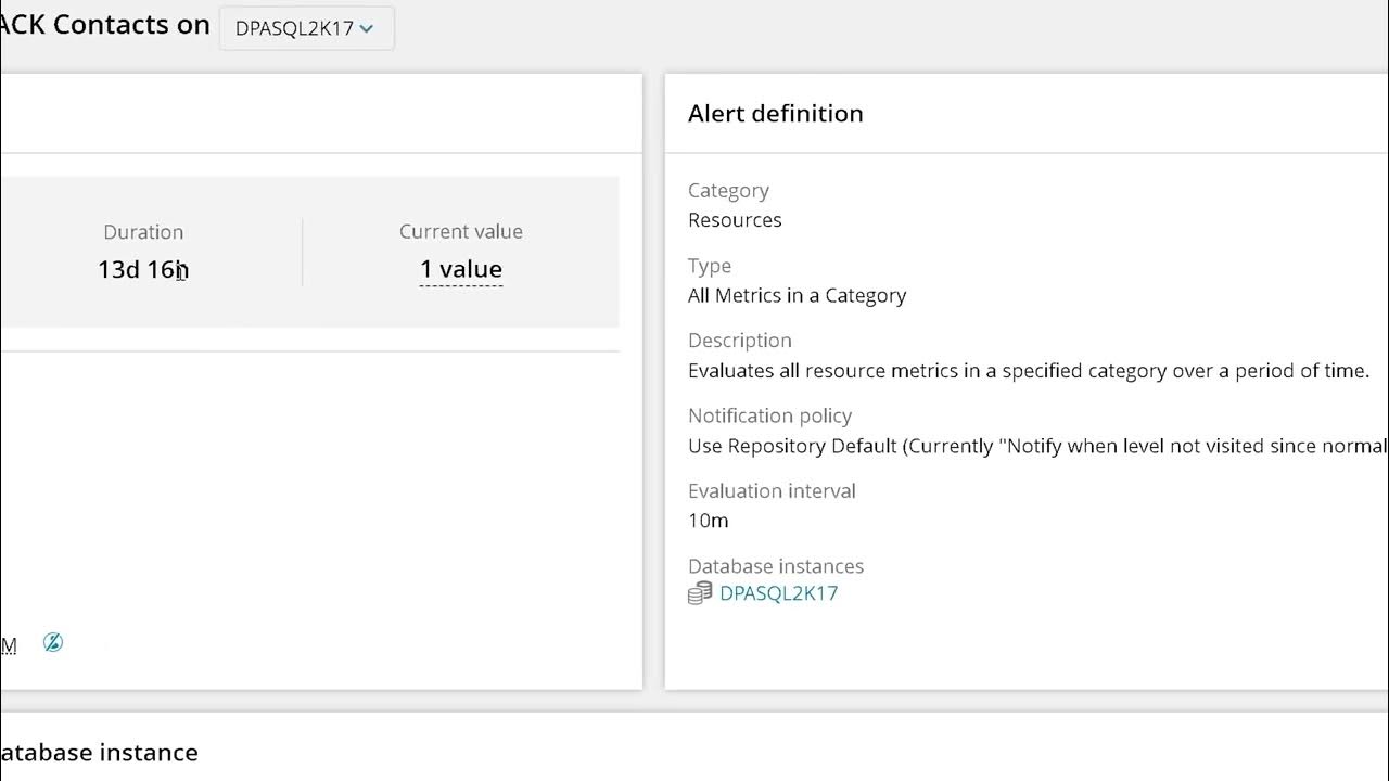 How to Use Alerts in Database Performance Analyzer - YouTube