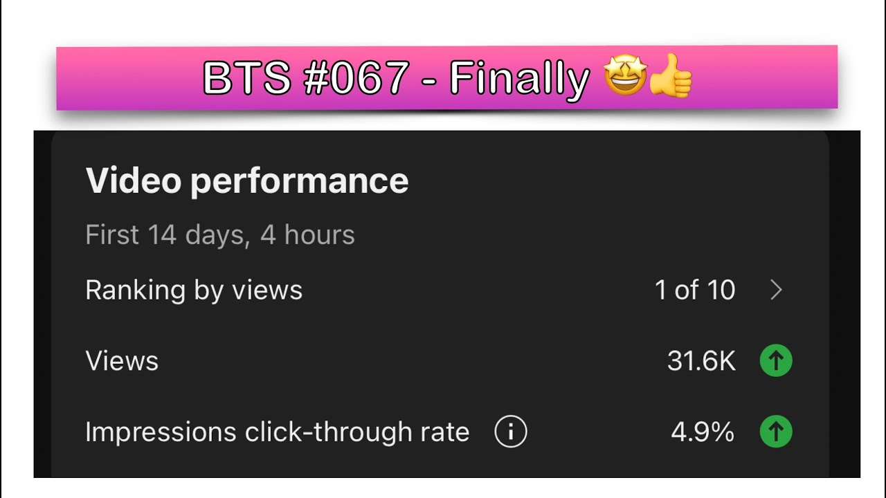 YT Members BTS #067 - Finally 😀 - YouTube