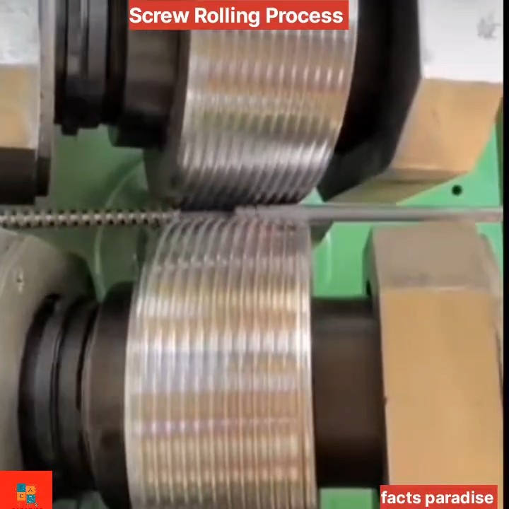 How Amazing Is This Bar Thread Rolling Process?#threadrollingdies#thread#rolling#ytshorts#facts ...