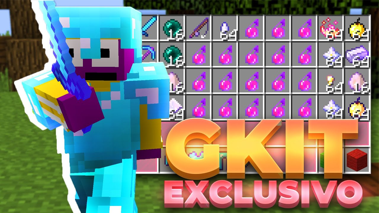 ASI LOGRE JUGAR con un GKIT EXCLUSIVO... *MUY OP* | MINECRAFT HCF - YouTube