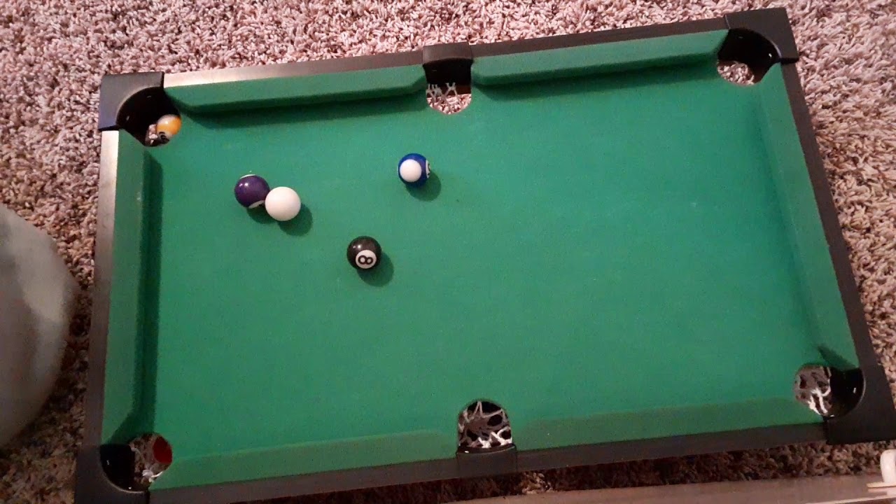My fun pool table - YouTube