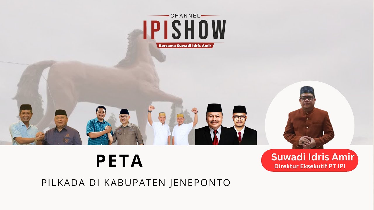 PETA PILKADA KABUPATEN JENEPONTO | PT IPI - YouTube
