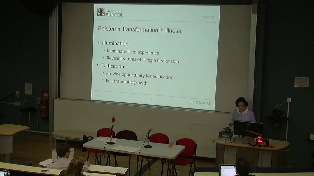 'What Kind of Knowledge can Illness Promote?', Havi Carel - YouTube