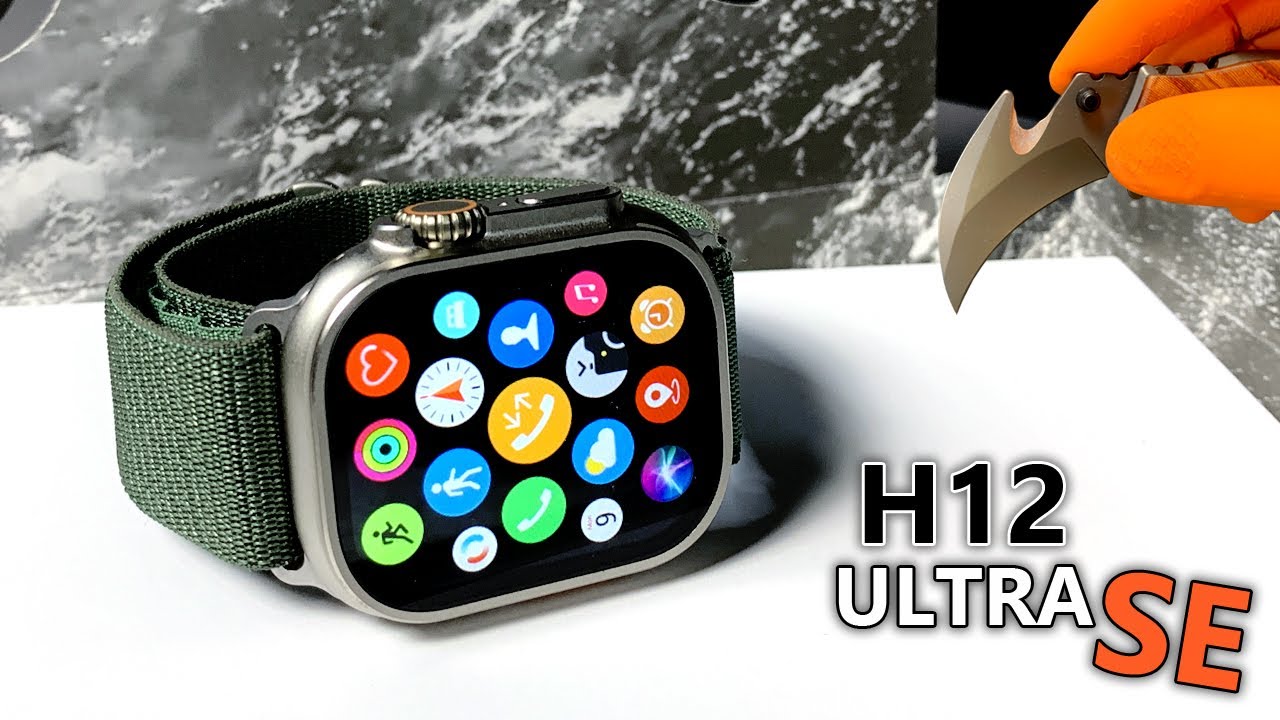 H12 Ultra SE Unboxing & Review New Amazing Sport SmartWatch (Hello ...