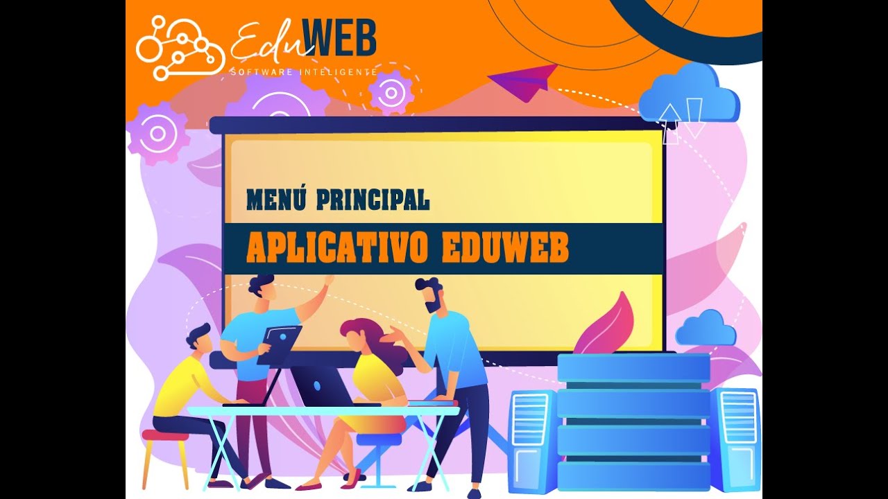 Menú Principal Aplicativo EDUWEB - YouTube