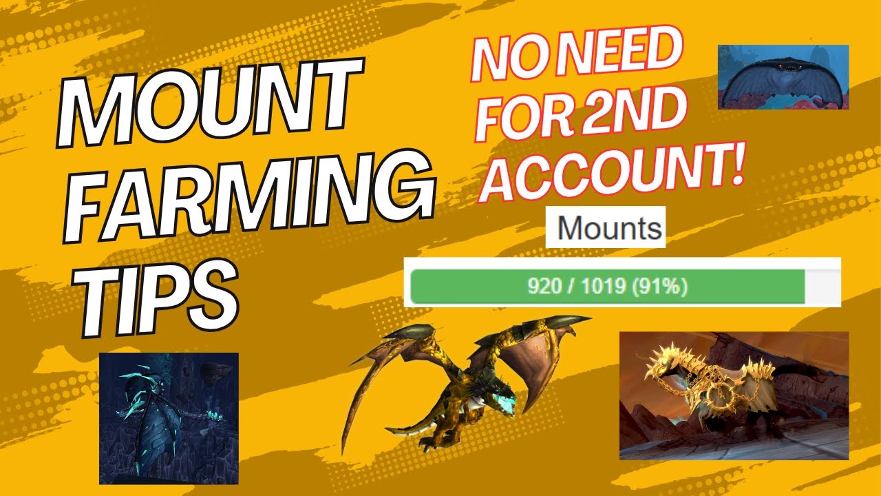 WoW Rare mob mount farming guide 2025 - YouTube