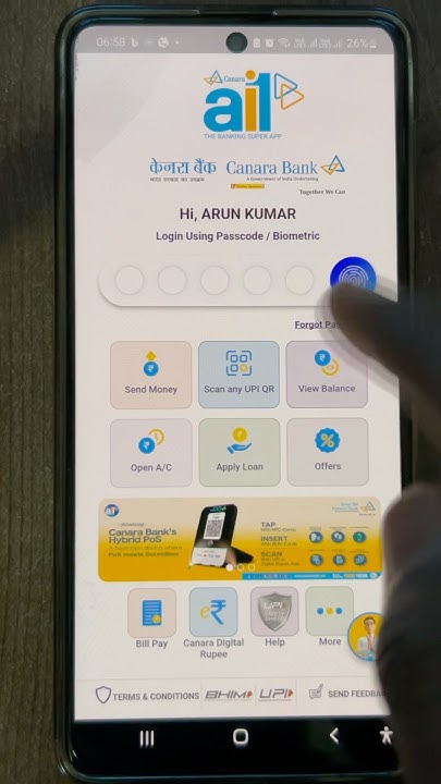 Canara Bank Mobile Banking | how to Register and activate Canara bank Mobile Banking ai1 #canara ...