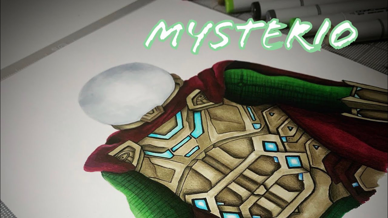 Mysterio Drawing - Quarantine Edition - YouTube