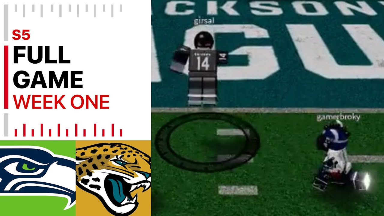 Seahawks vs Jaguars Week One | AFL S5 - YouTube