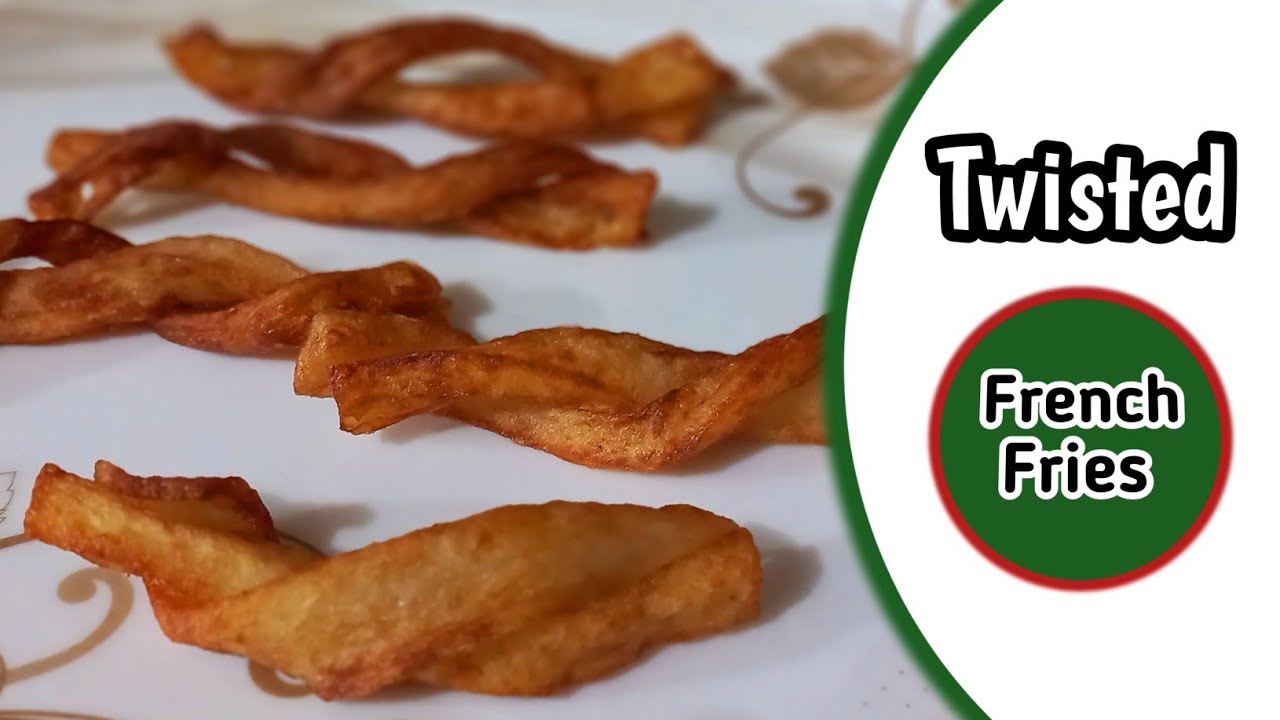 Twisted French Fries Recipe | @FoziaFoodPoint - YouTube