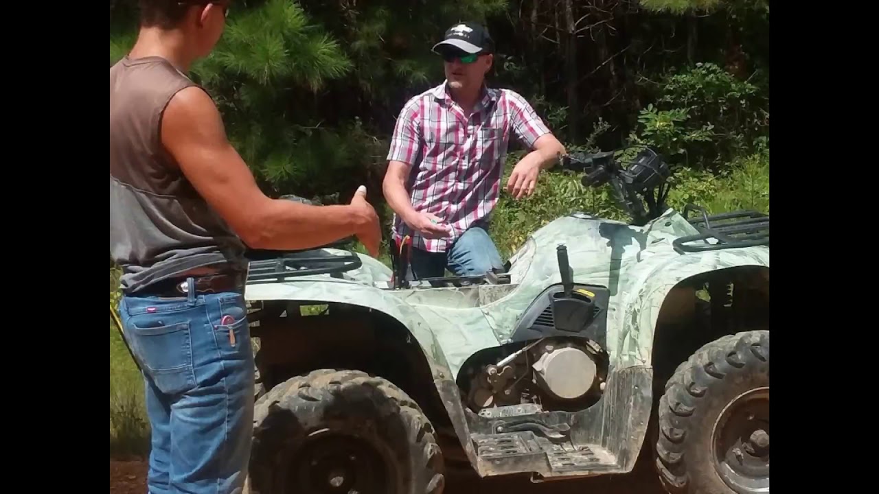 Four wheeler fun - YouTube