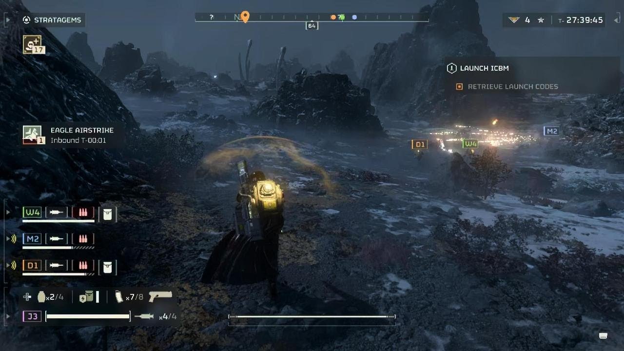 HELLDIVERS 2 Hellbomb back slide - YouTube