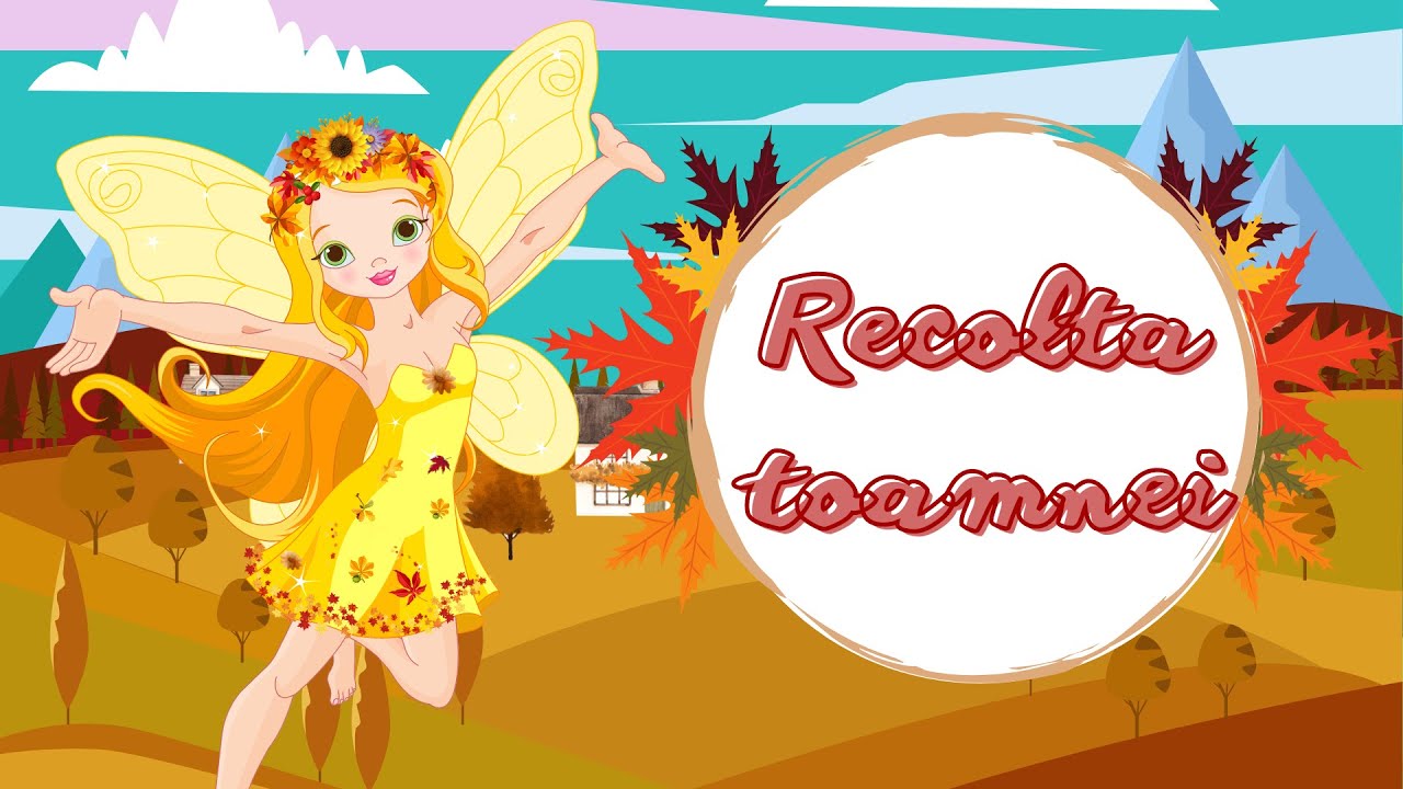 🍁RECOLTA TOAMNEI 🍎🍇🍅🍆🥕 - poveste de toamnă - YouTube