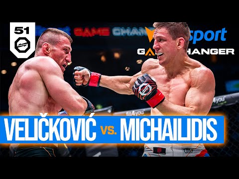 Veličković vs. Michailidis | FREE FIGHT | Tipsport Gamechanger Final | OKTAGON 51