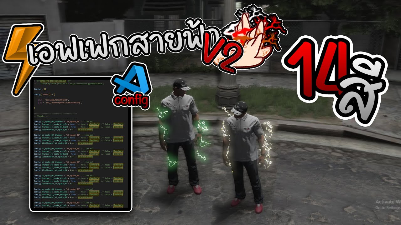 particle effect addon Thunder l punch effect V2l START UP Store - YouTube