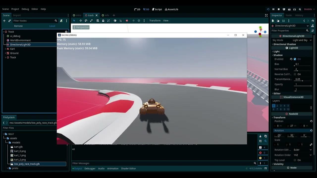 Godot 4 - Vehicle (Kart) #devlog 1 - YouTube