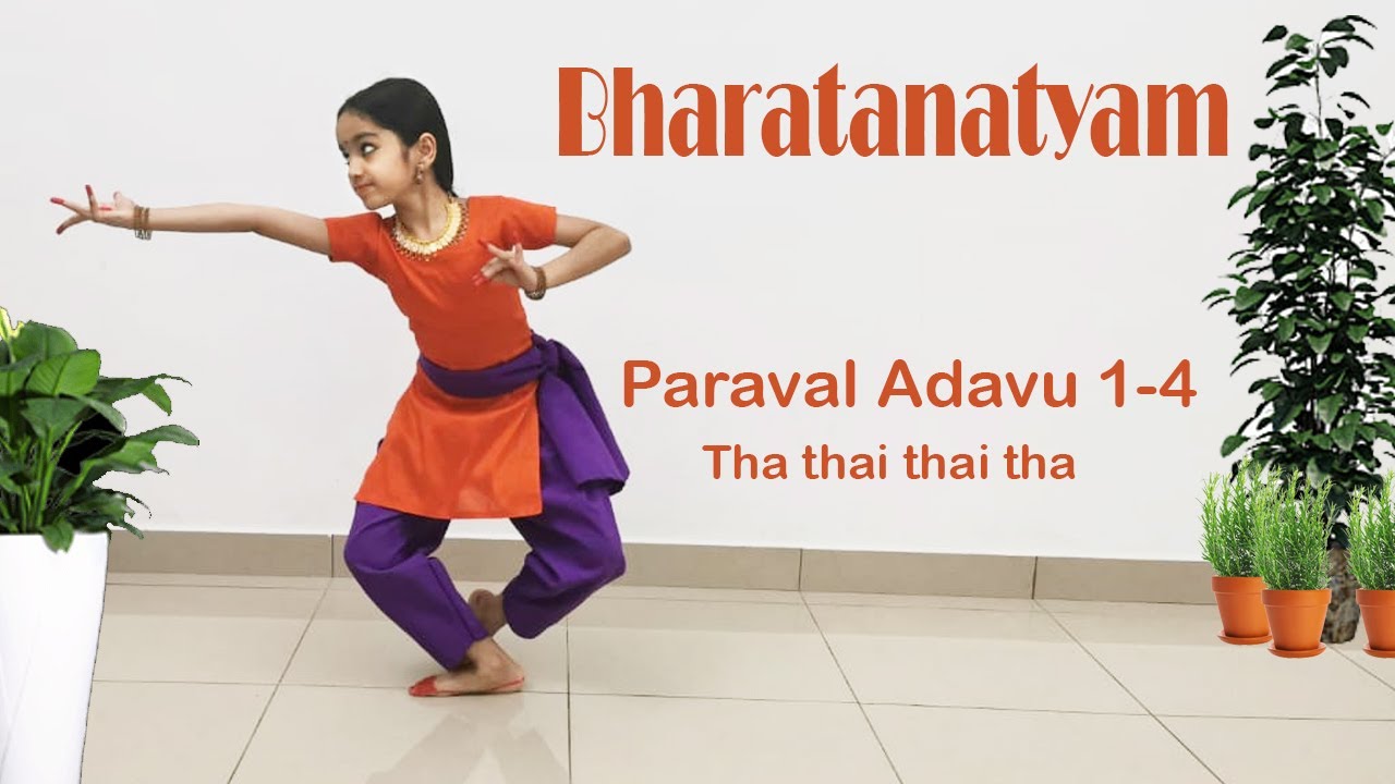 Paraval Adavu 1-4||Paravaladavu1-4||Tha thai thai tha 1-4||Ta tei tei ...