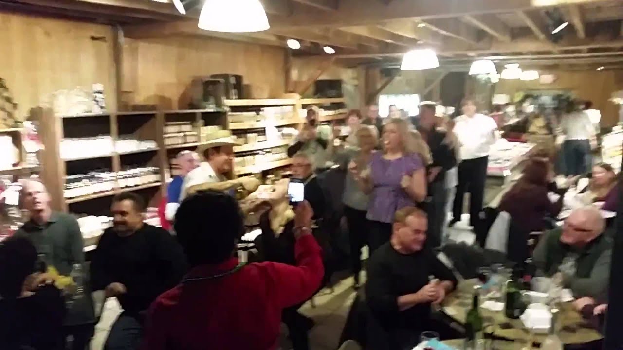 Island Dr Conga line at Maize Valley - YouTube