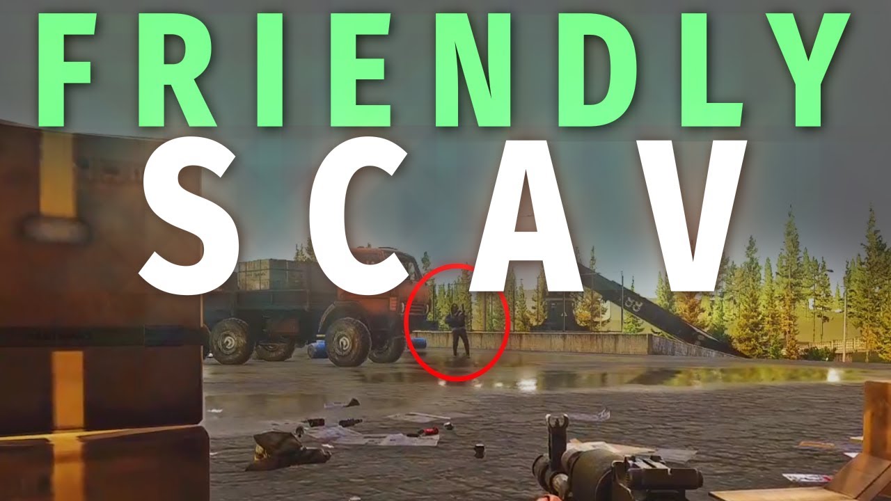 Meeting A Friendly Scav In Escape From Tarkov - YouTube