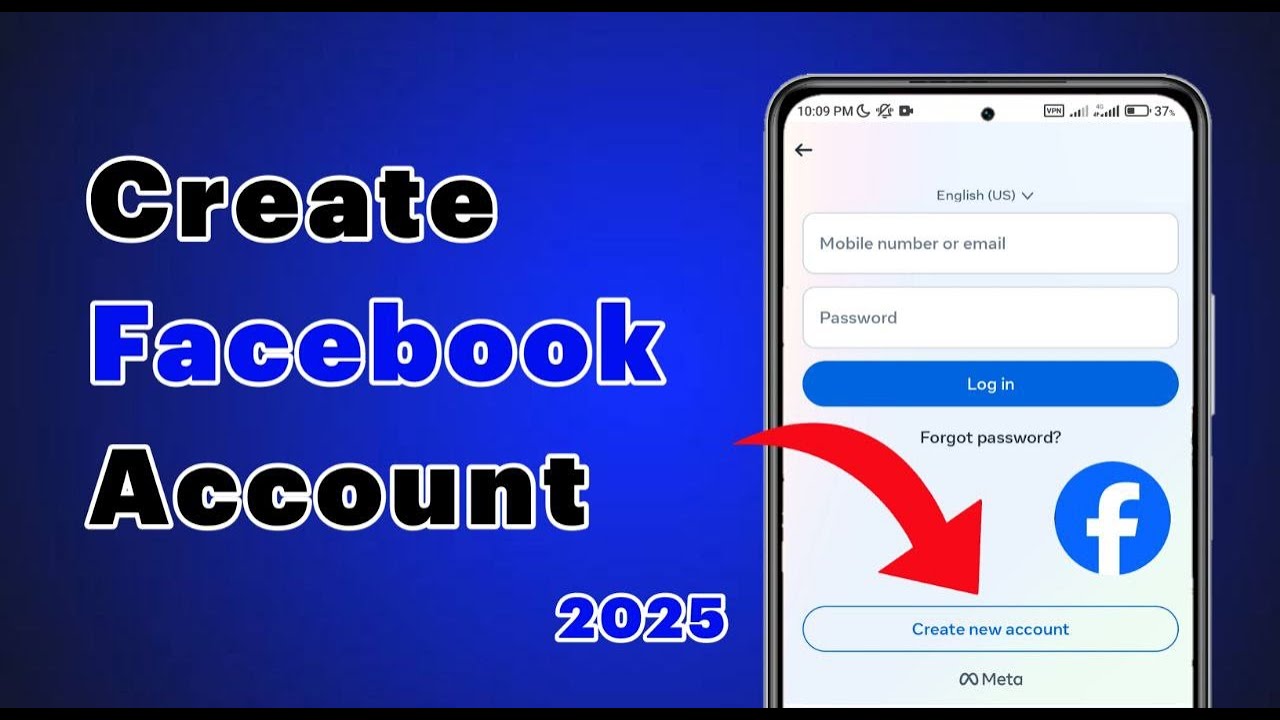 How to Create Facebook Account in One Minute 2025 | Create Facebook ...