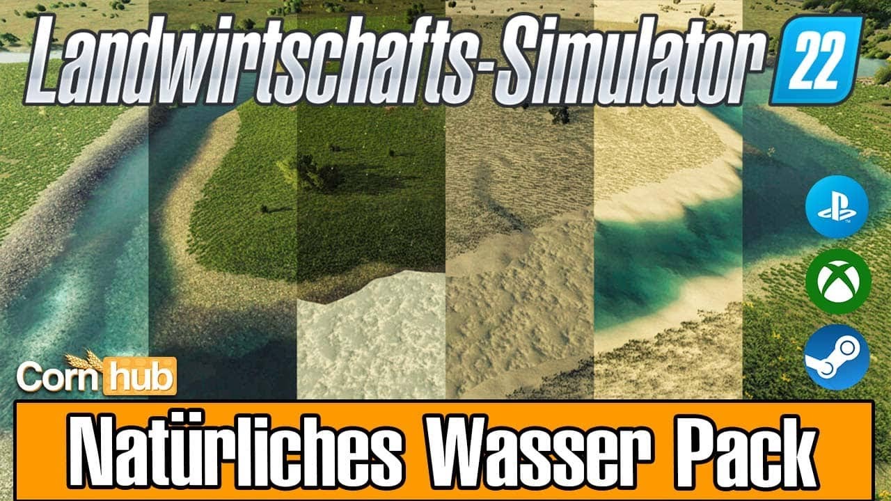 LS22 Mods - Natürliches Wasser Pack - LS22 Modvorstellung - YouTube
