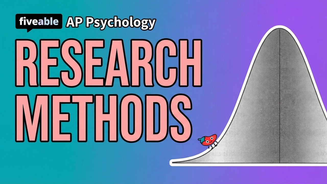 AP Psychology - Unit 1 Review: Research Methods & Statistics | Fiveable ...