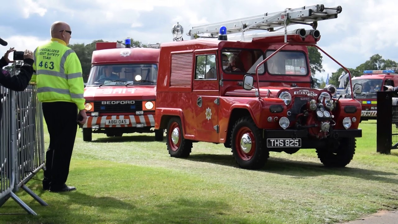 Truckfest Scotland 2018 Fire Engine Parade - YouTube