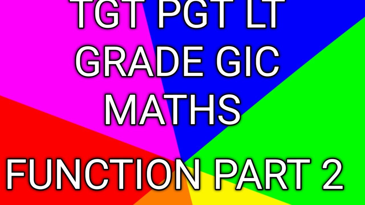 Function Tgt math pgt Lt grade math #maths #enlightgurukul # ...