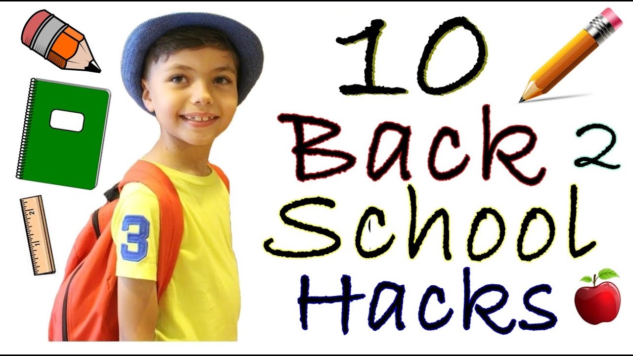 10 Back to School Life Hacks Everyone Should Know | Beauty and Life ...
