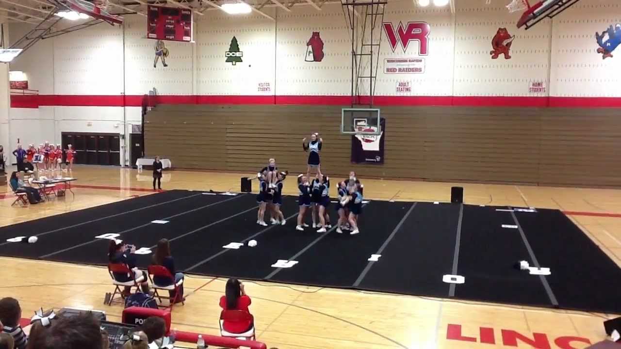 Superior Spartan Cheer- Regionals Comp. 2013- Routine 1 - YouTube