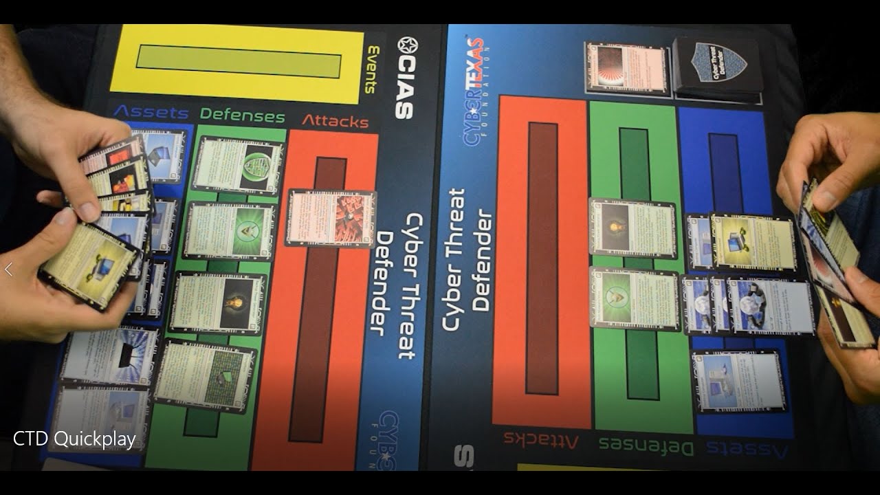 How to Play Cyber Threat Defender TCG │ A Quick Game in Less Than 7 ...