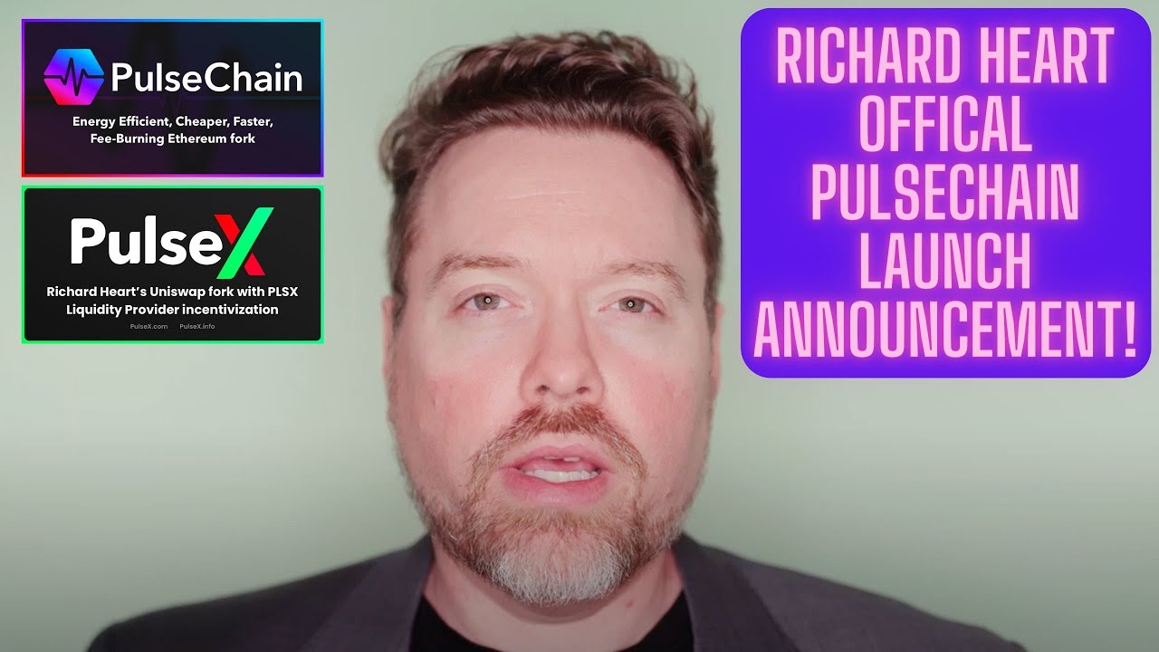 Richard Heart Offical Pulsechain Launch Announcement! - YouTube