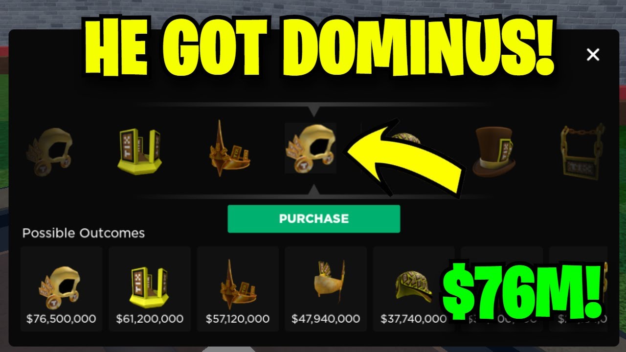 HE SPENT *$750 ROBUX * AND GOT THE DOMINUS! Arcade Haven (ROBLOX) - YouTube