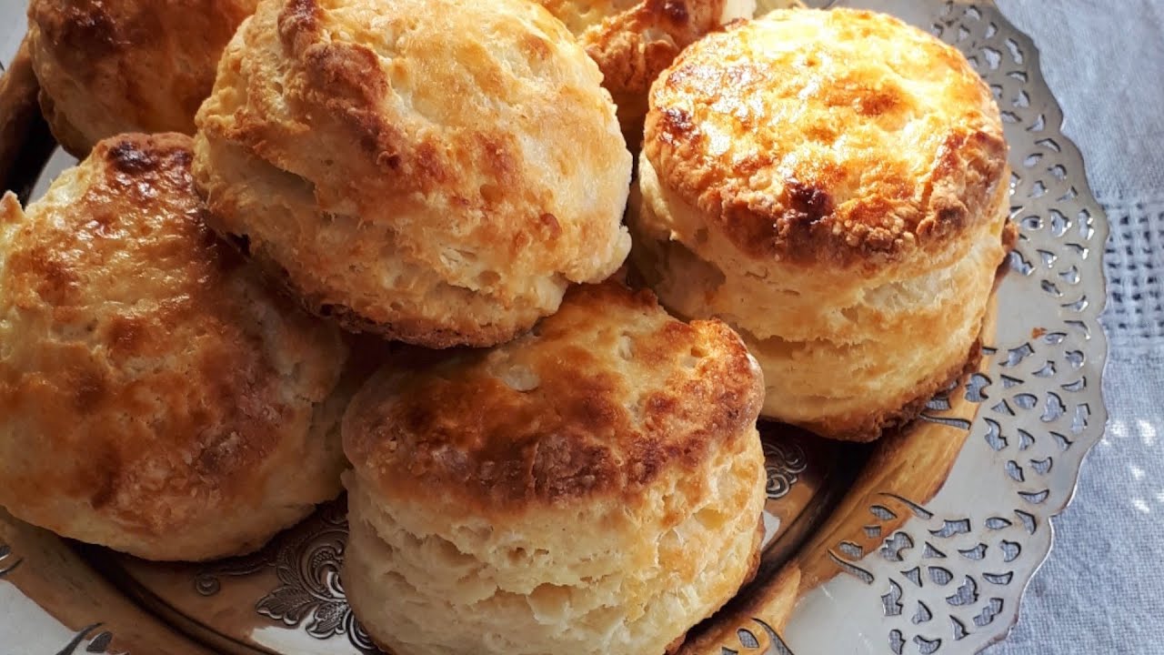 How to make Light and Fluffy, Golden Brown Biscuits - YouTube