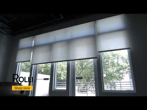 Rolli Privacy Motorized Roller Shades