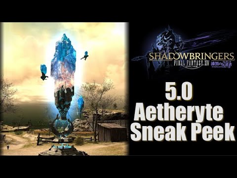 FFXIV: Shadowbringers - Aetheryte Sneak Peek - YouTube