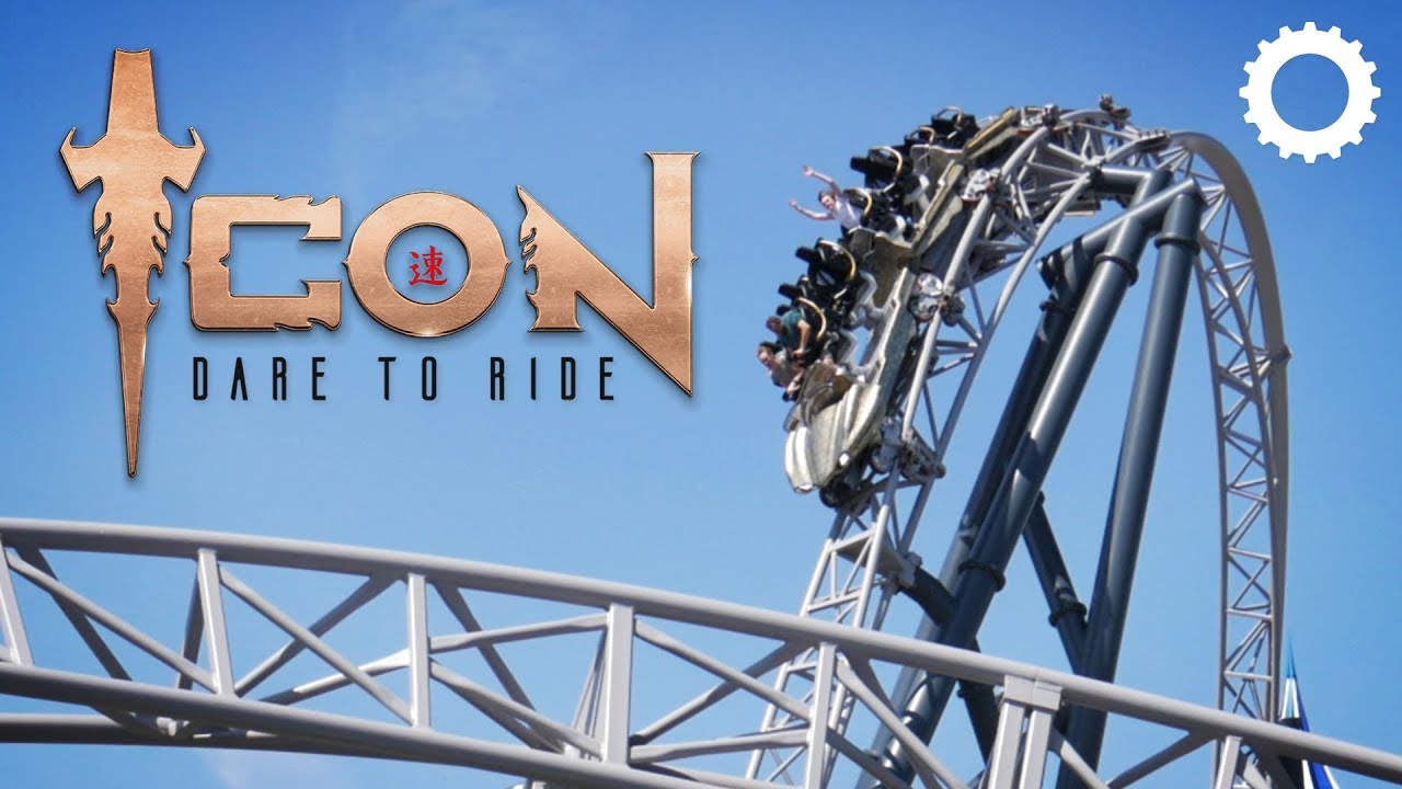 Icon - A Brief Overview of Blackpool's Newest Roller Coaster - YouTube