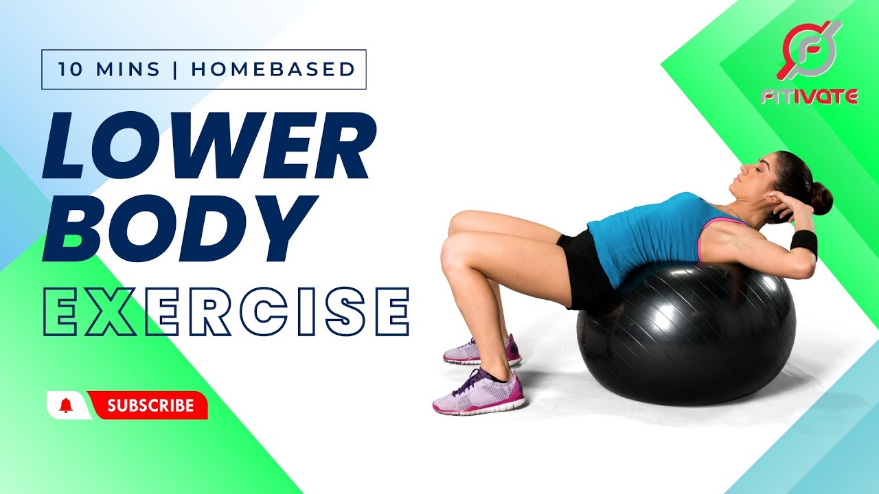 Lower Body & Core Workout (10 MINS, NO GYM) - YouTube
