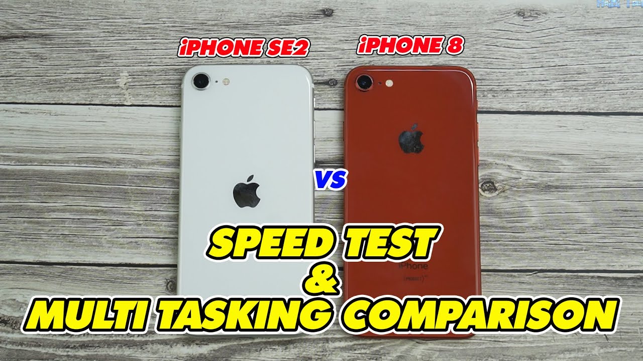 iPHONE SE 2020 (SE2) vs iPHONE 8 Speed Test & Multi Tasking Comparison ...