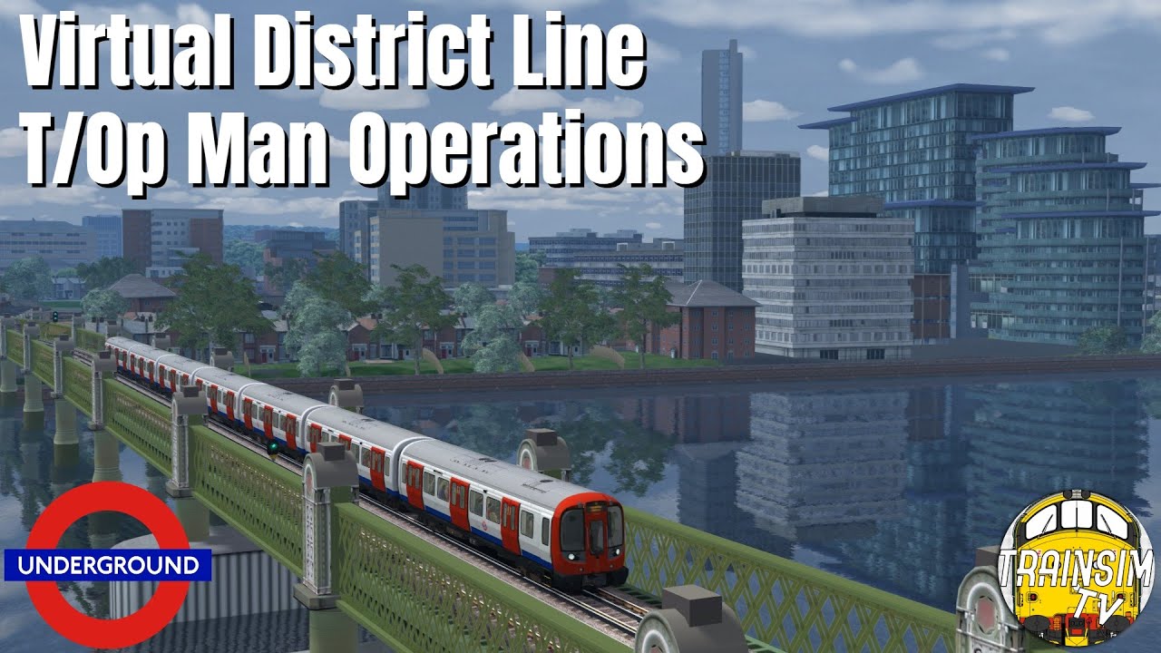 Train Simulator 2020: T/Op Man Operations - YouTube
