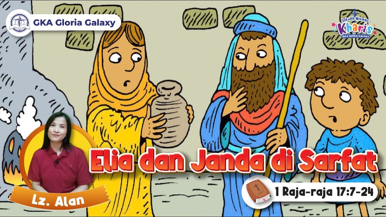 Sekolah Minggu 25 September 2022 | Elia dan Janda di Sarfat - YouTube