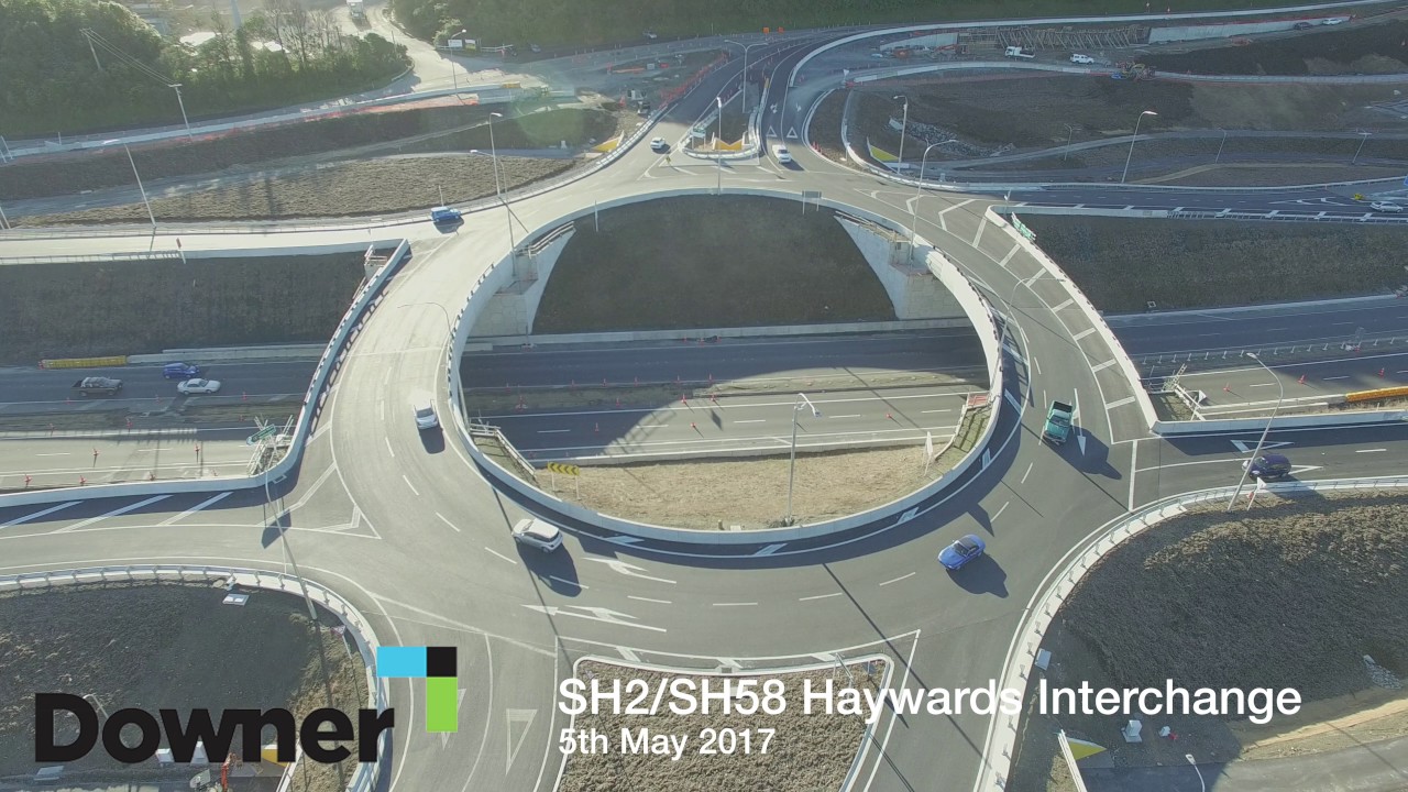 SH2/SH58 Interchange - May 2017 Update - YouTube