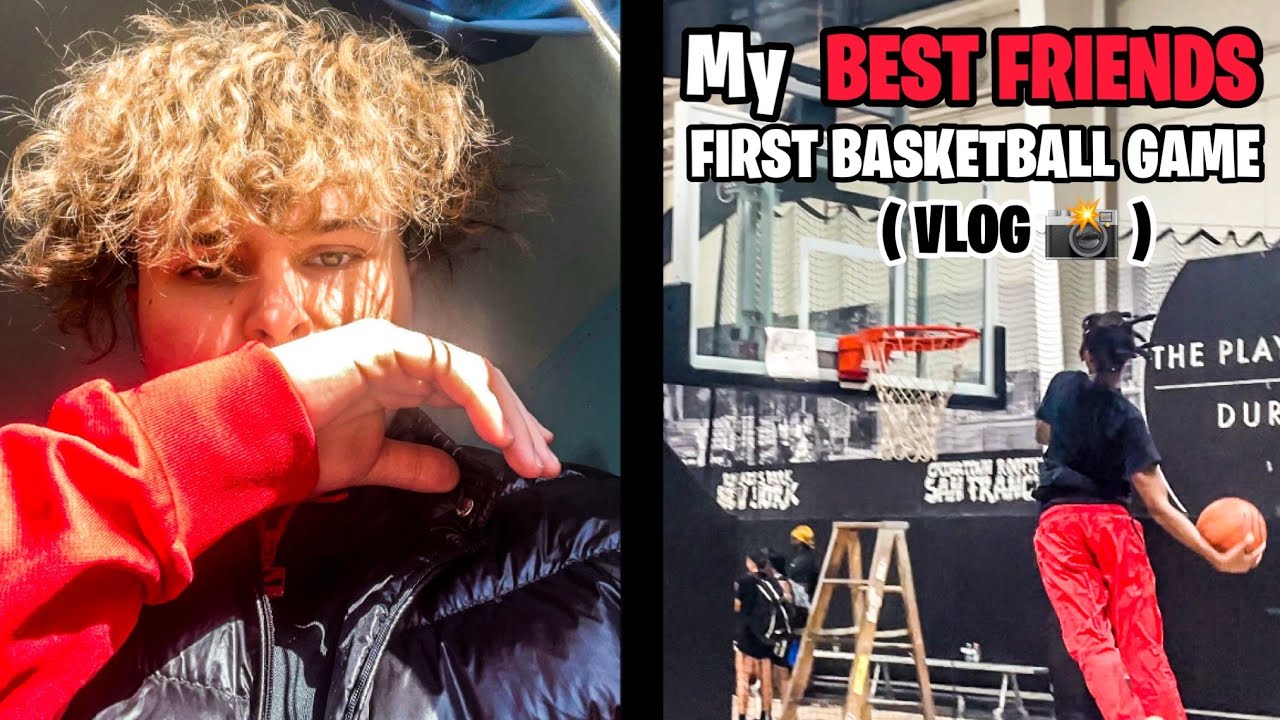 My BEST FRIENDS First Basketball Game! 🏀 - YouTube