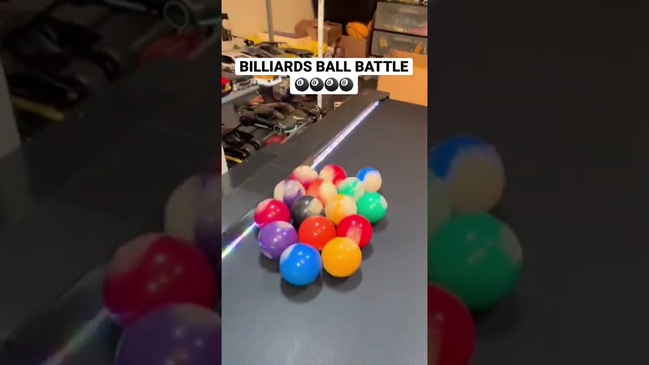 BILLIARDS BALL BATTLE 🎱 pool race - YouTube