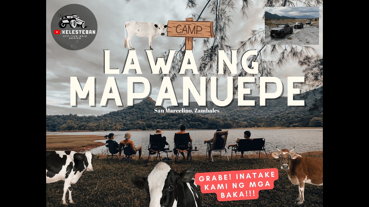 GRABE! INATAKE KAMI NG MGA BAKA!! | LAKE MAPANUEPE [Off-The-Grid Series ...